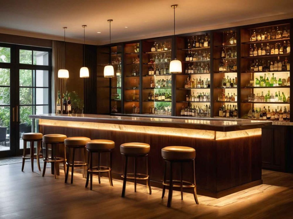 Lounge bar interior design - Interior Design Services