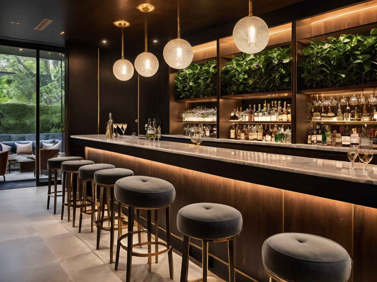 Lounge bar interior design - Interior Design Services