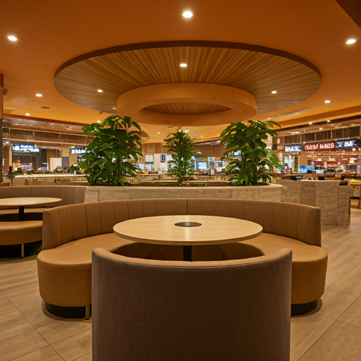 Food court design - Interior Design Services