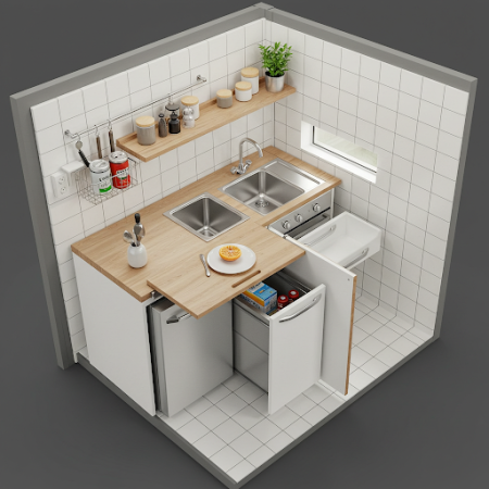 Modern office kitchen - Interior Design Services