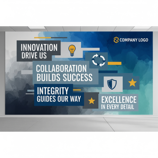 Office wallpaper mural - Interior Design Services